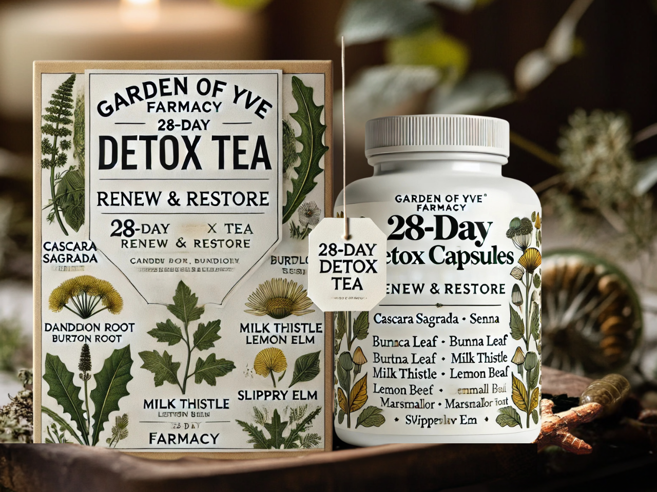 14 Day Renew & Restore Duo Detox Cleanse – Garden of Yve Farmacy
